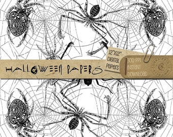 Unique spider clipart related items | Etsy