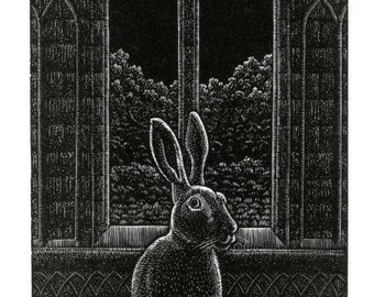 Gothic engraving | Etsy