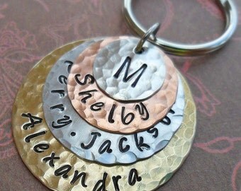 Word keychain | Etsy