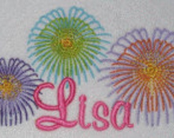 Popular items for firework embroidery on Etsy