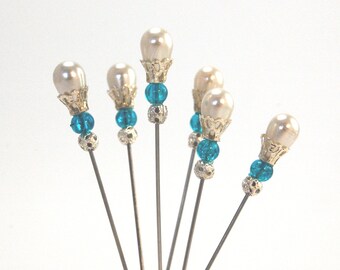 Pearl push pins | Etsy