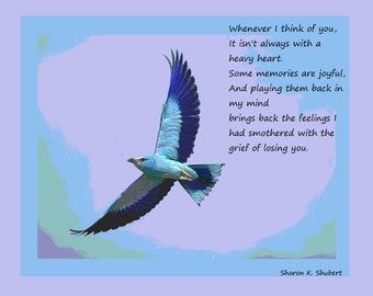 Poetry Art Nostalgic Joy Missing People Digital Lavender Purple ...