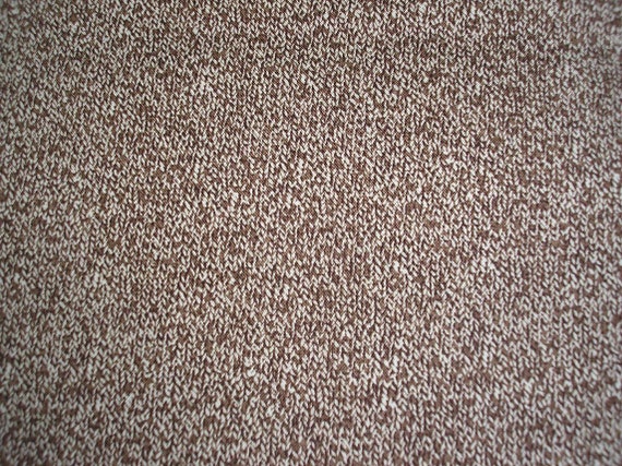 1 Yard of BROWN Texture Sock Monkey fabric by by WinterWindDesigns