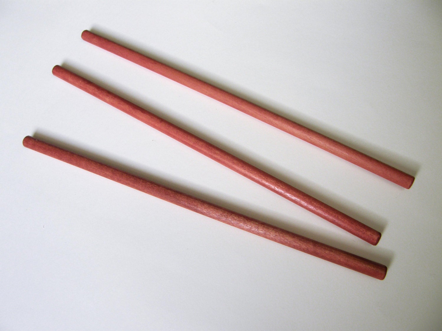 Dowels for Weavings and Other Fiber Wall Art Terracotta Red