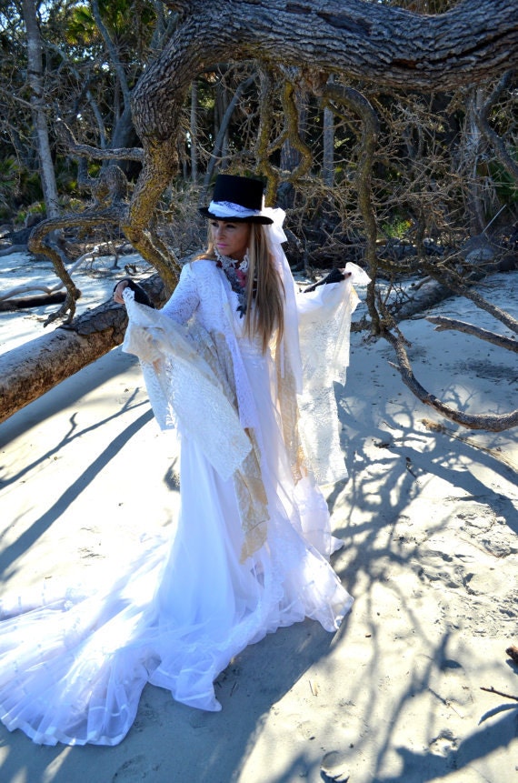 Stevie Nicks Style Coat Gypsy Wanderlust Lace By Truerebelclothing