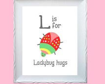 Popular items for l is for ladybug on Etsy