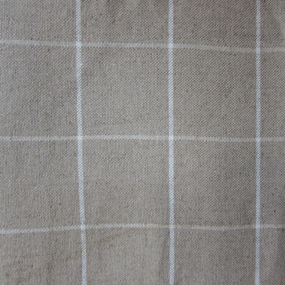 LINEN window pane plaid French Laundry designer multipurpose