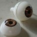 Pair of Life Size Realistic Human Acrylic Eyes by deadheadprops