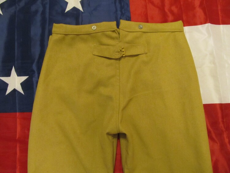 42 waist Wool Trouser Butternut Confederate by TreadleTreasures