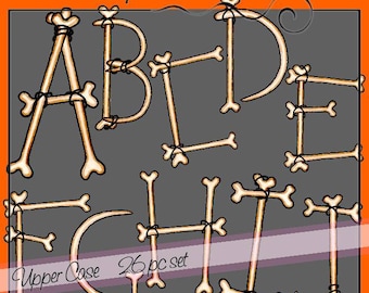 Dangles Alphabet Upper & Lower Case Personal and Limited