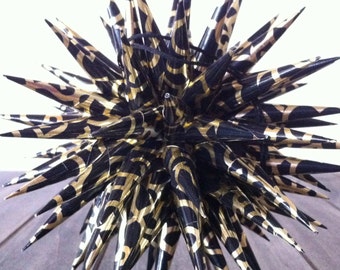 Items similar to Bright White Modern Paper Star Ornament Christmas ...