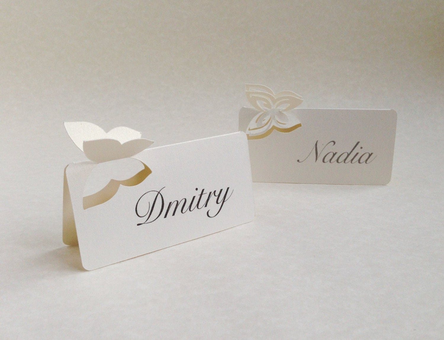 20 Standing Place Cards, Butterfly Themed Wedding, Summer Event, Cutout ...