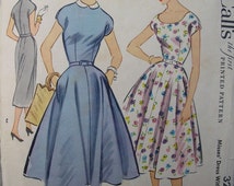 Popular items for 50s dress pattern on Etsy