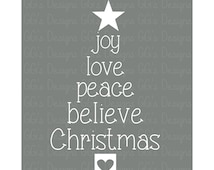 Popular items for joy love peace on Etsy