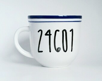 Broadway Mug 24601 Hand Painted Les Miserables Quote Art White 10 oz ...