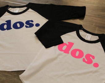 dos birthday shirt kids birthday shirt second by myeverydaydesign