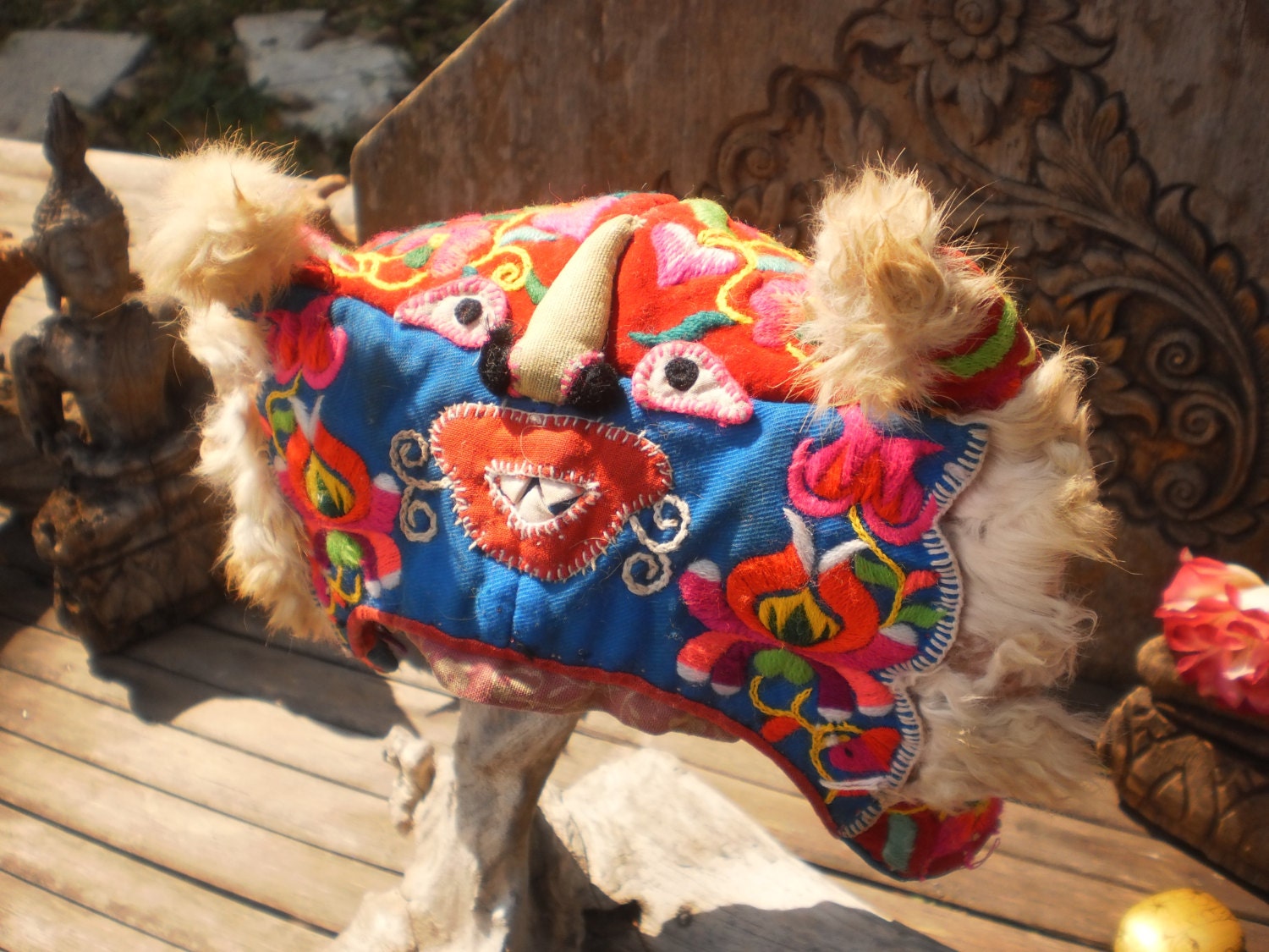 Hmong Vintage Tiger Baby Hats Beautiful,Old and Sweet Old Tribal Hat ...