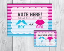 Popular items for boy or girl voting on Etsy