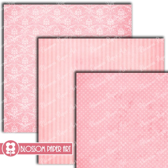 Digital Paper Texture Pink Old Digital Paper Pack