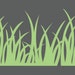 Wispy Grass Wall Decal Custom Vinyl Art Stickers