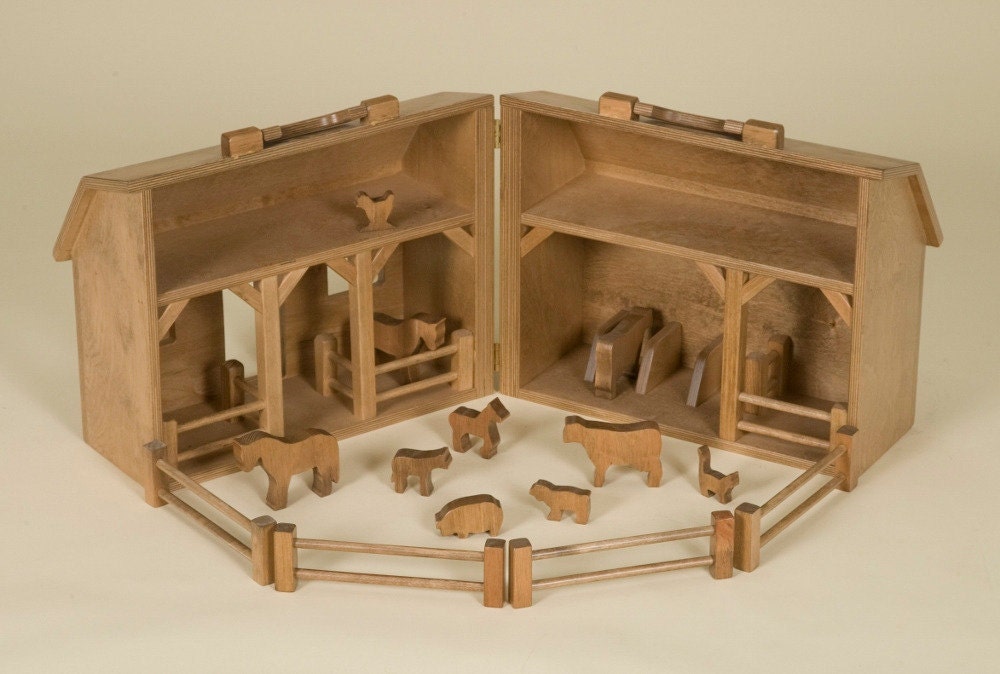 Wooden Farm Toys