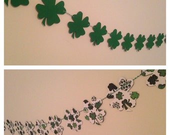 Clover garland | Etsy