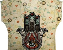 Popular items for plus size print top on Etsy