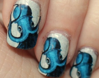 Octopus nails | Etsy