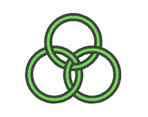 Popular items for borromean rings on Etsy