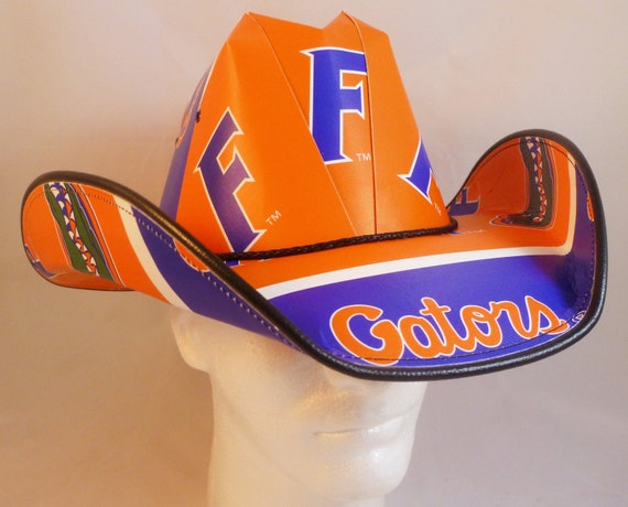 Florida Gators cowboy hat made of officially licensed