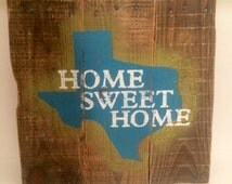 Popular items for home state sign on Etsy
