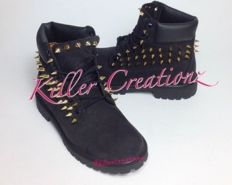 Custom timberlands | Etsy