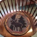 Rug Hooking Pattern for Moonlight Moose Chair Pad