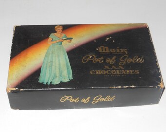 1950s chocolate box | Etsy