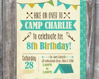Hiking invitation | Etsy