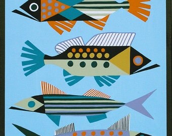 Atomic fish | Etsy