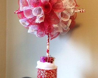 Popular items for christmas topiary on Etsy