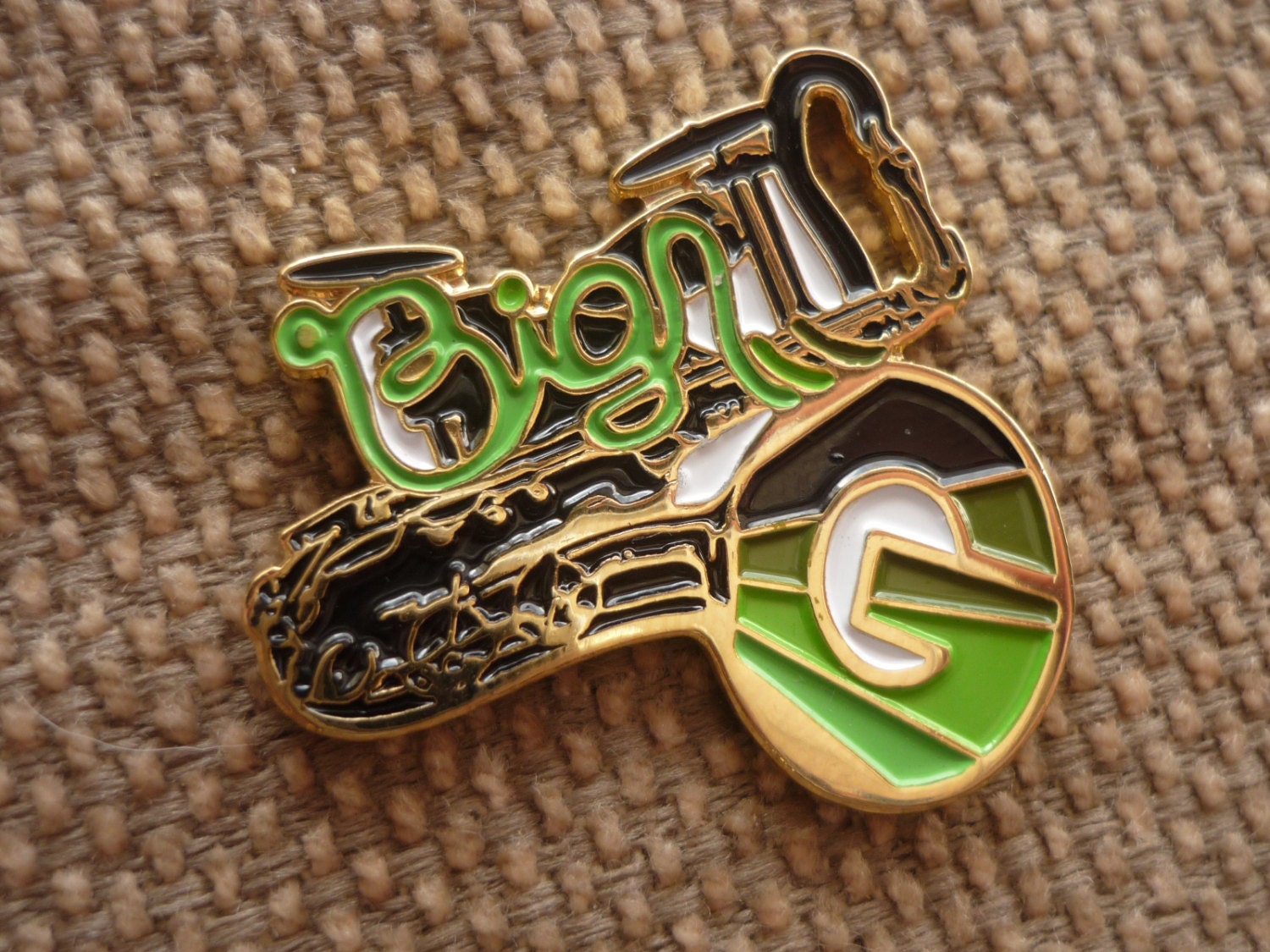 Rare Big G Pin FREE SHIPPING by DesignsByDonnyLLC on Etsy