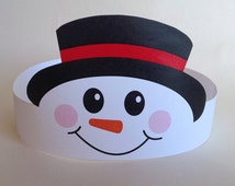 Unique frosty snowman hat related items | Etsy