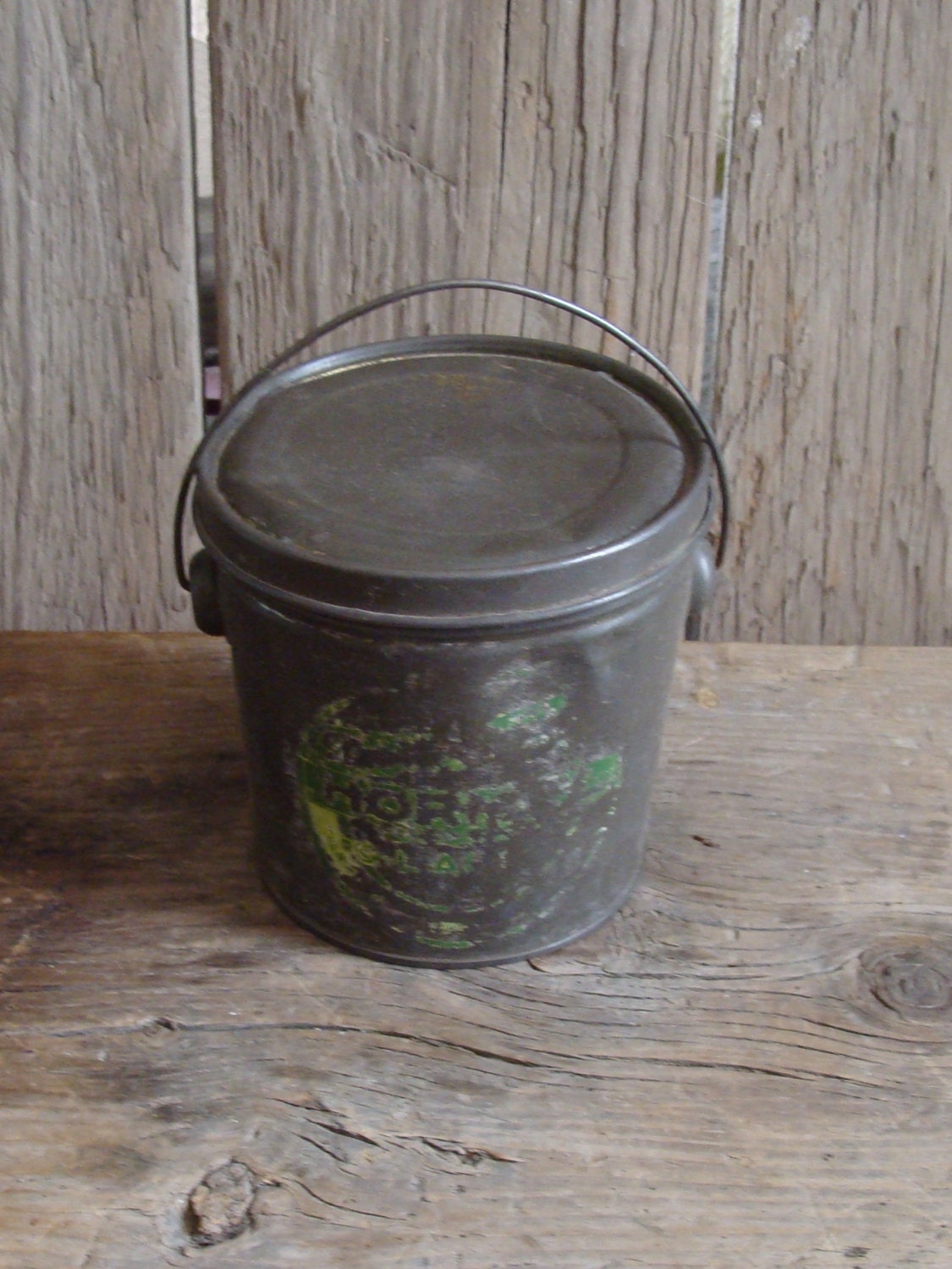 vintage tin pail, lard pail, vintage food container – Haute Juice