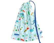 Popular items for boys drawstring bag on Etsy