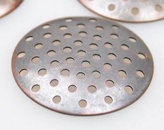 Perforated disc | Etsy