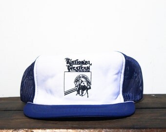 Vintage National Western Stock Show & Rodeo Denver Colorado Trucker Hat ...