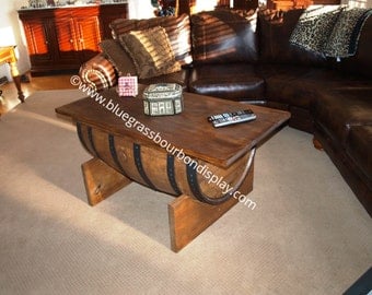 Barrel coffee table | Etsy