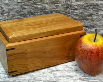 Popular items for cherry wood box on Etsy