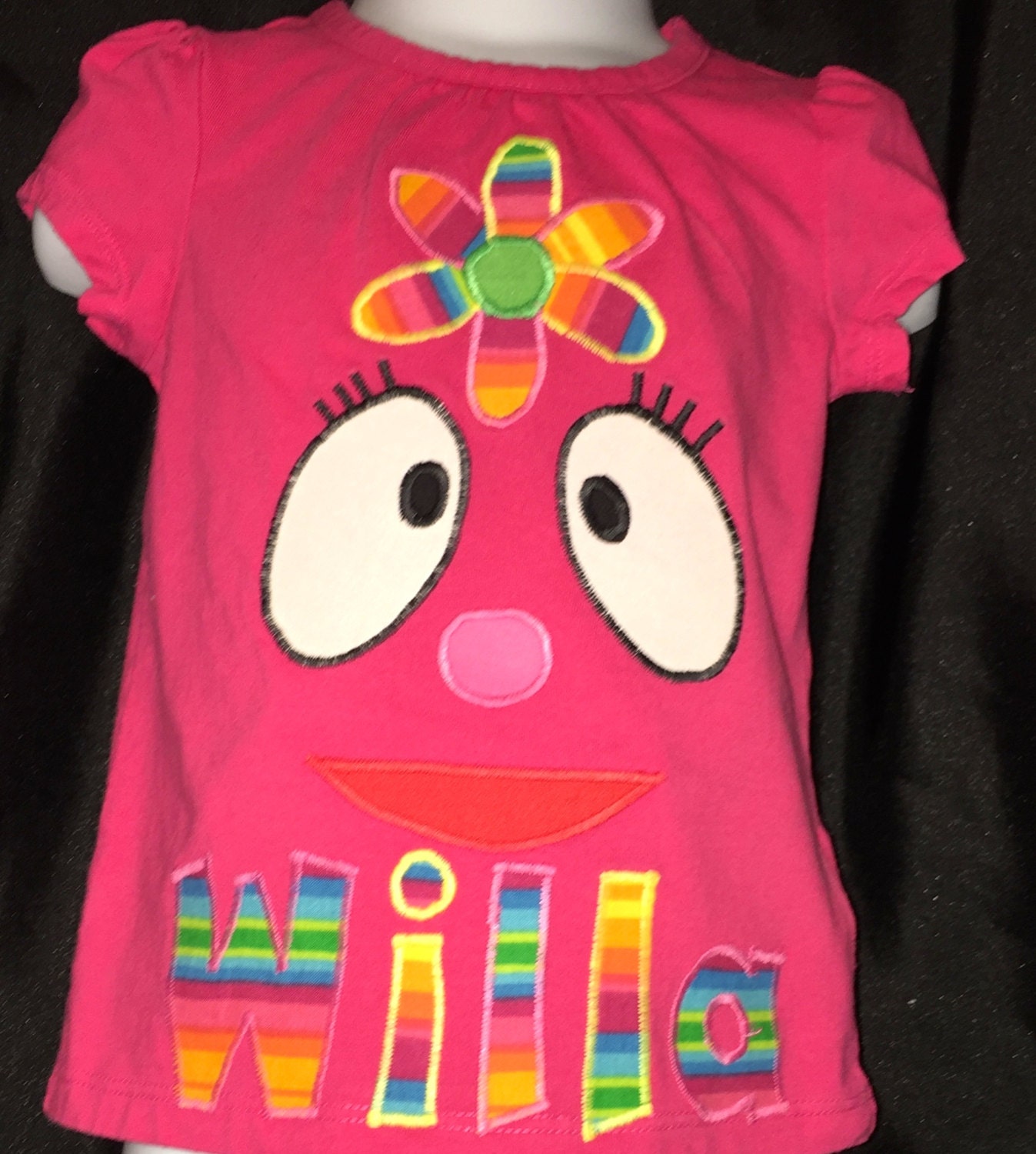 Handmade Yo Gabba Gabba Foofa T-shirt Personalized Infant