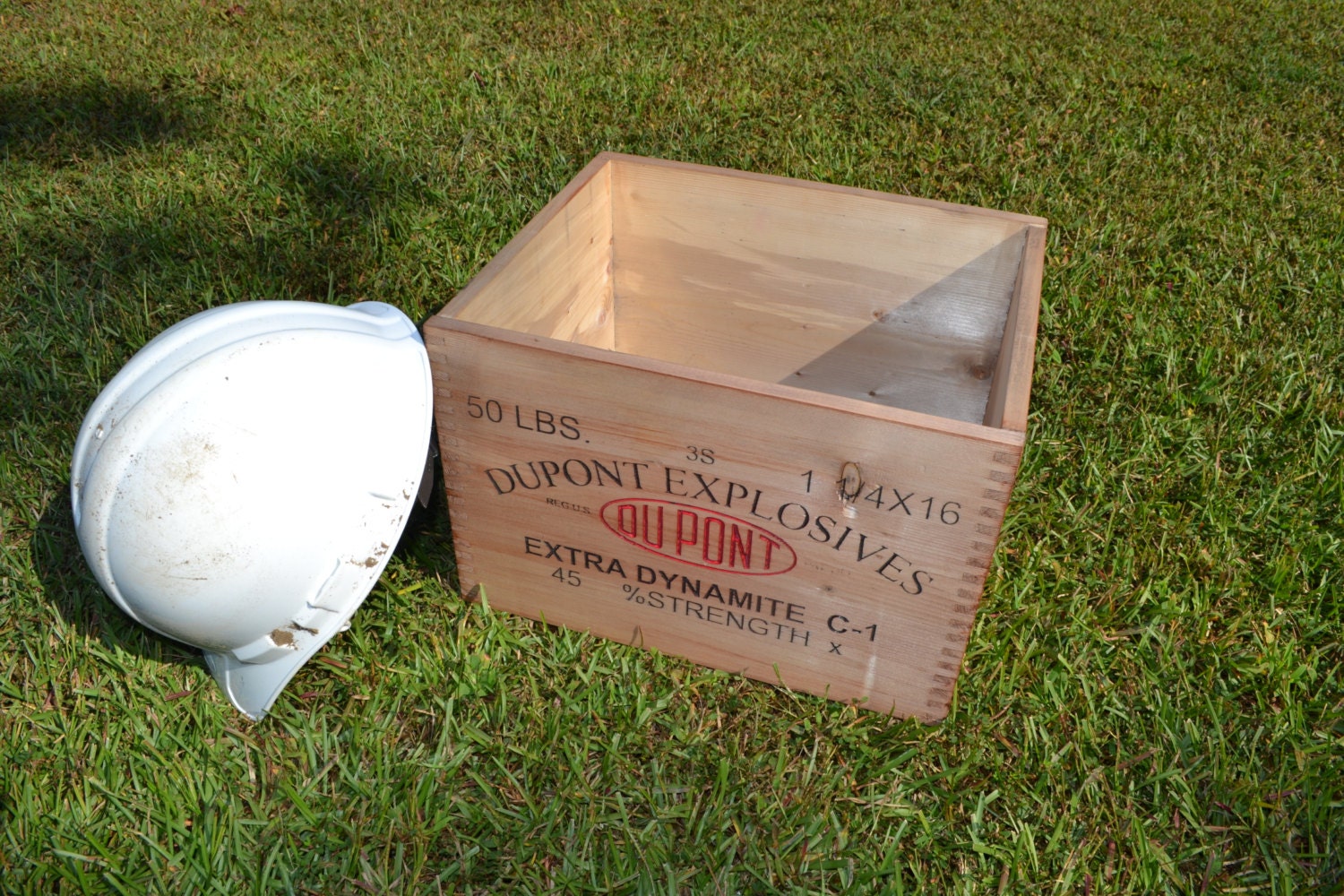 Vintage Dupont Dynamite Crate Replica For Man-cave by tbluckey