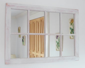 Window pane mirror | Etsy