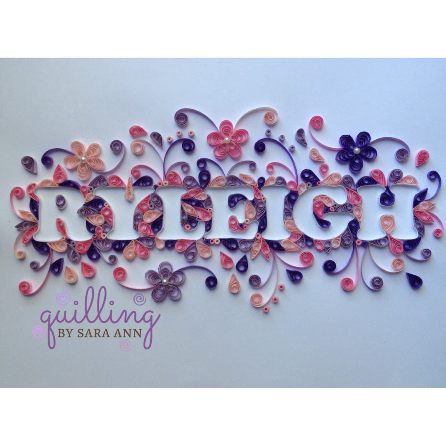 Custom Paper Quilling Name custom-paper-quilling-name