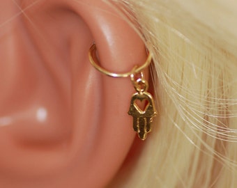 Upper ear hoop | Etsy